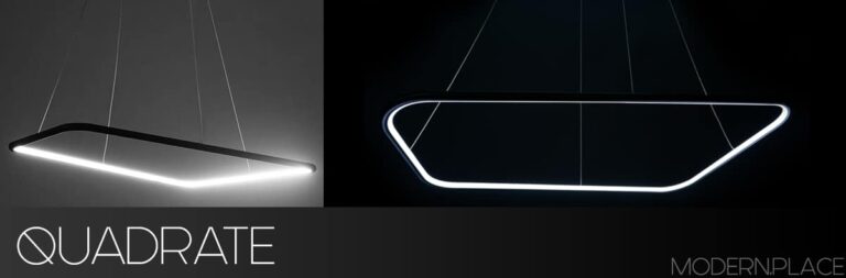 "Quadrate" Modern LED Pendant Light | Modern.Place