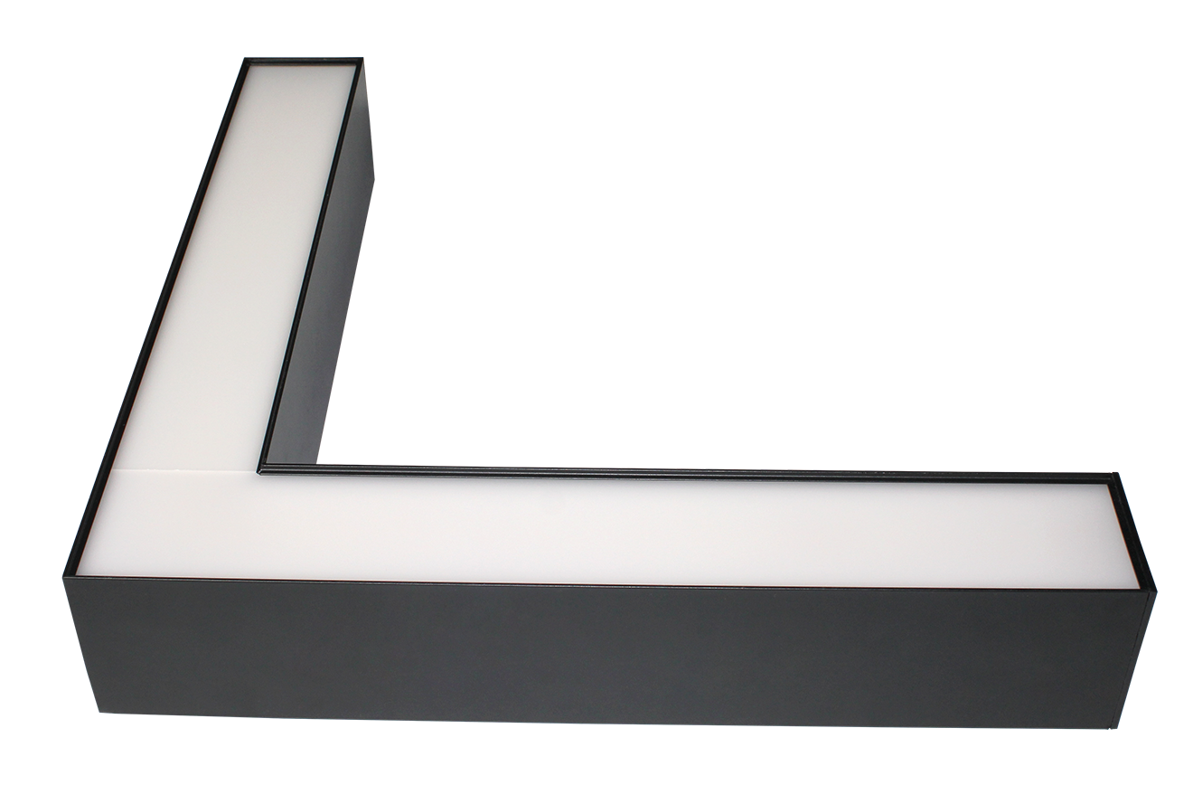 "Seamless" L-Shape Linear Office Light | Modern.Place