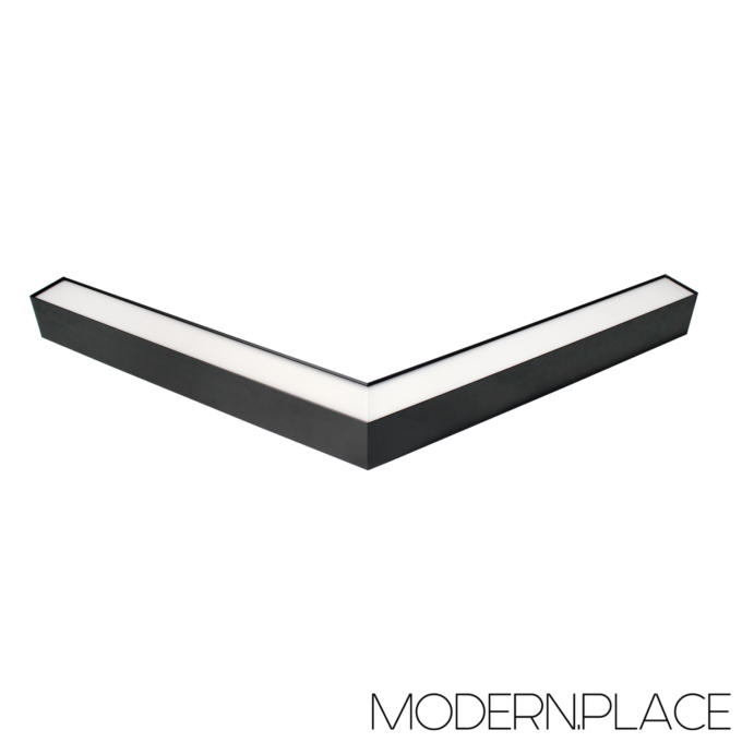 "Seamless" L-Shape Linear Office Light | Modern.Place