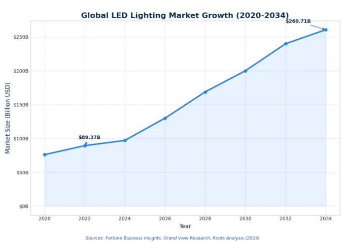 Must-See LED Stats for 2025 and Beyond | Modern.Place